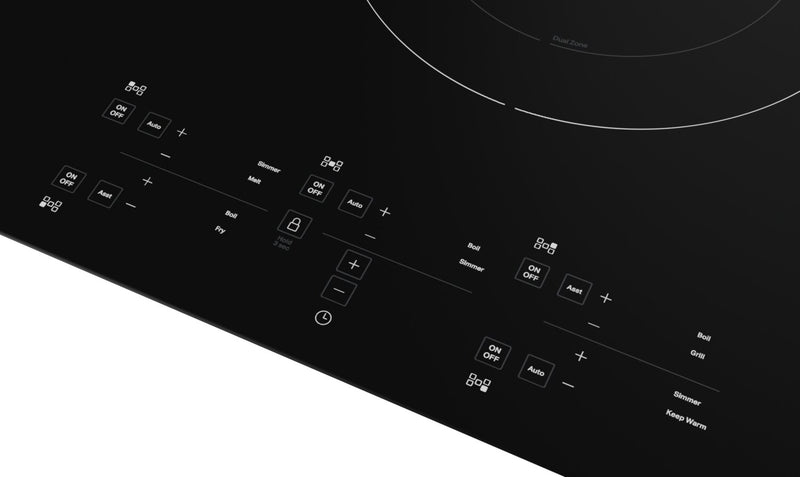 KitchenAid 36" 5-Element Induction Cooktop - Black - KCIG556JBL - The Brick