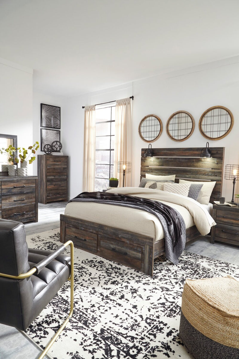 Abby Queen Headboard - Brown | The Brick