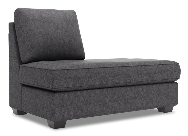 Sofa Lab Roll RAF Chaise Return - Luxury Charcoal - The Brick