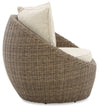 Lume Swivel Patio Chair - Set of 2 | The Brick