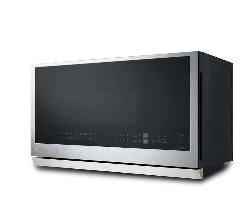 LG 2.1 Cu. Ft. Over-the-Range Microwave with ExtendaVent™ and Senso ...