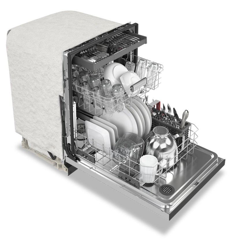 KitchenAid 39 dB Front-Control Dishwasher with Third Level Rack - K ...