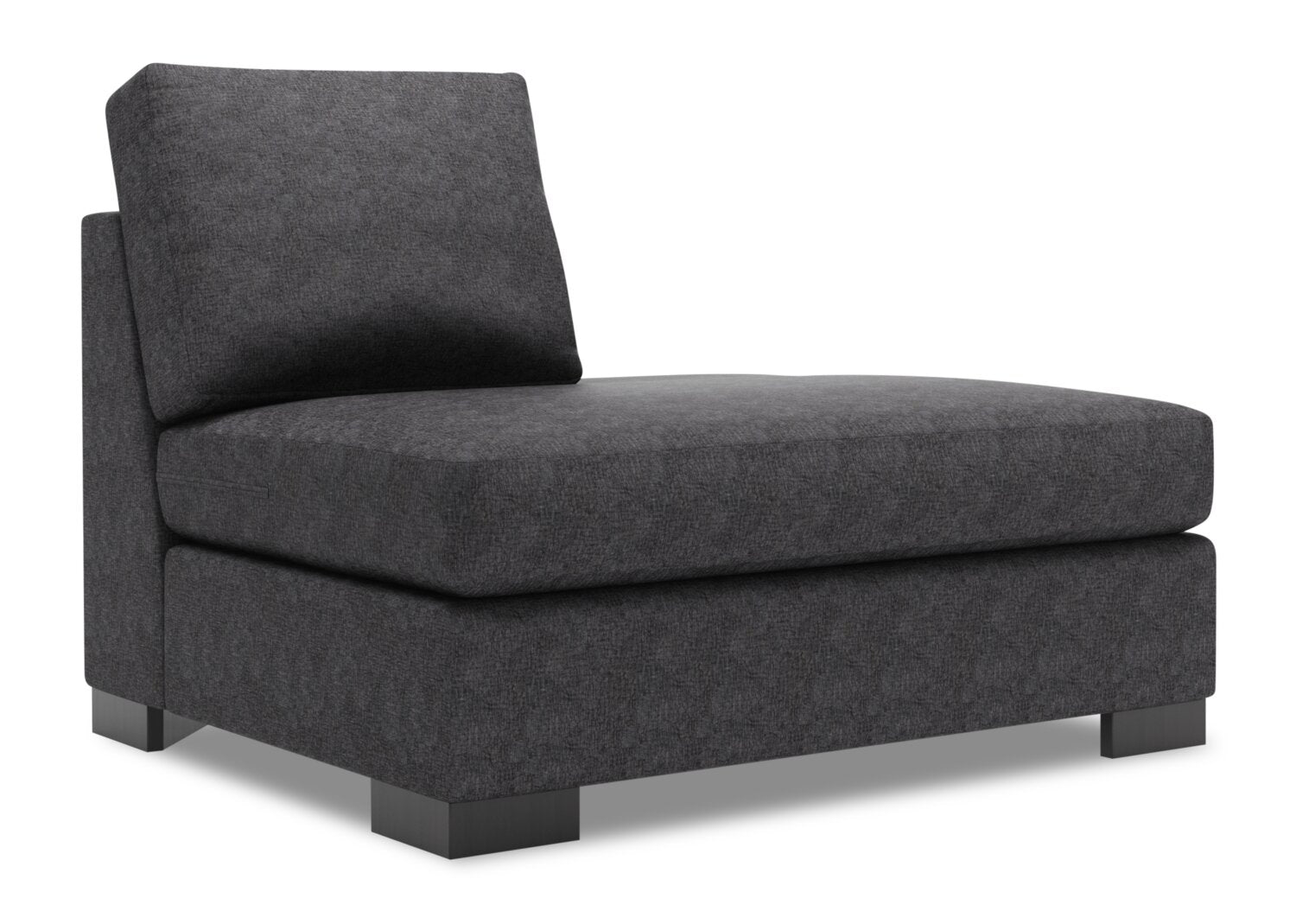 Sofa Lab Track RAF Chaise Return - Luxury Charcoal - The Brick