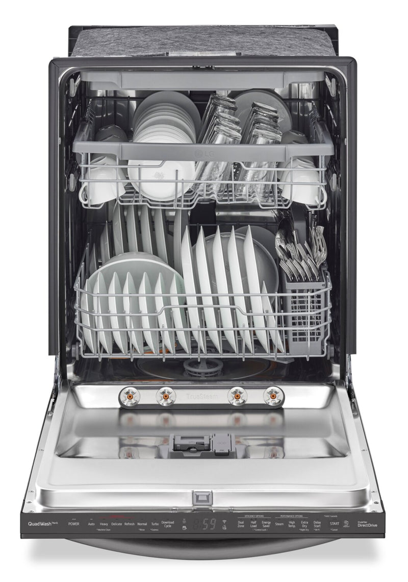 LG Top Control Smart Dishwasher with QuadWash™ - LDTS5552D | The Brick