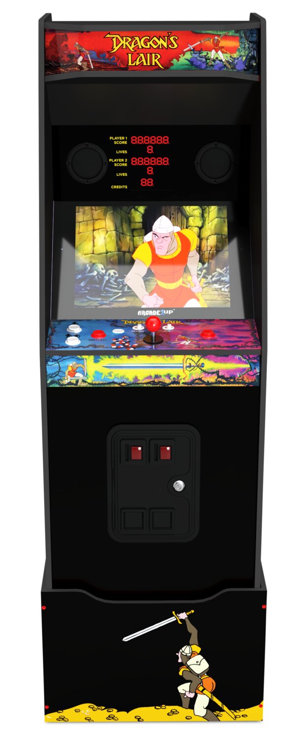Arcade1Up Dragon’s Lair® Arcade Cabinet with Riser | The Brick