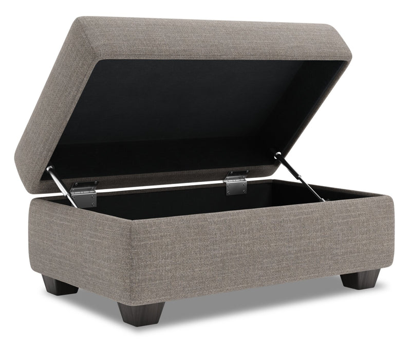 Made in Canada Customizable Sofa Lab The Trunk 39" Linen-Look Fabri ...