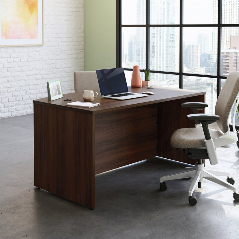 Affirm 59.06" Commercial Grade Office Desk - Noble Elm - The Brick