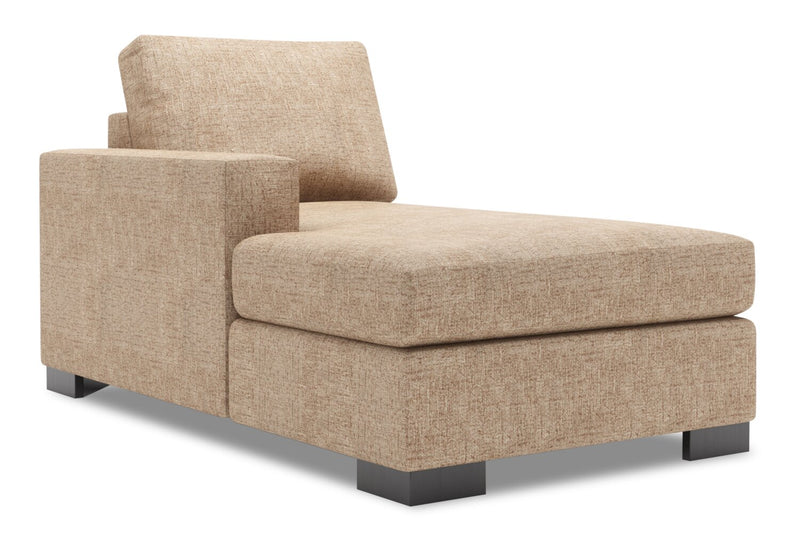 Sofa Lab Track LAF Chaise - Luxury Taupe - The Brick