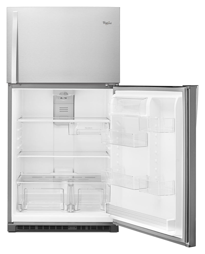 Whirlpool 21 Cu. Ft. Top-Freezer Refrigerator – WRT541SZDM | The Brick